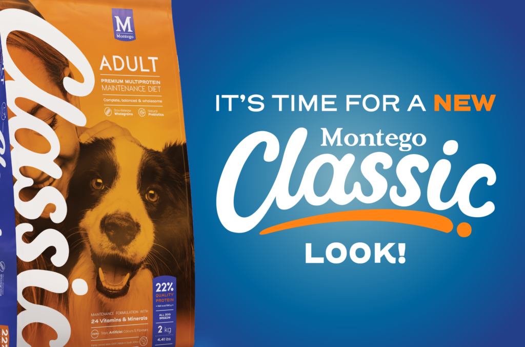 It’s time for a new Classic look! - Montego Pet Nutrition